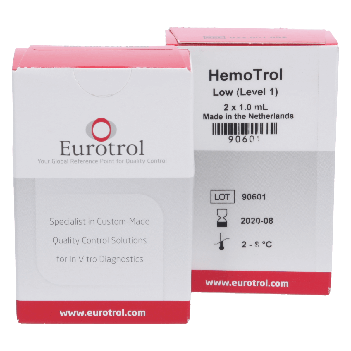 HemoCue Eurotrol HemoTrol hoog 9,9 mmol/L 2 x 1 ml