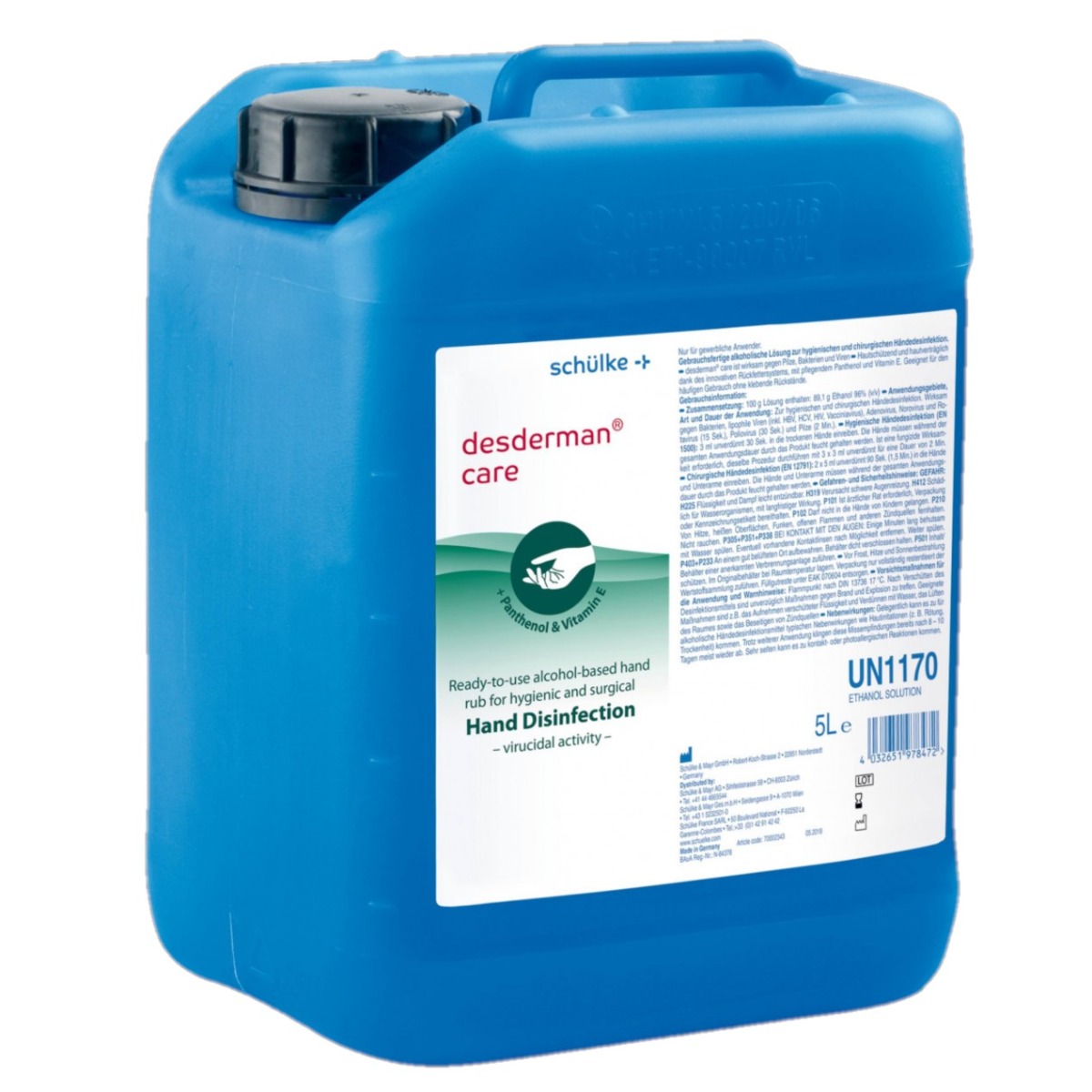 Desderman Care 500 ml - Effectieve Handdesinfectie