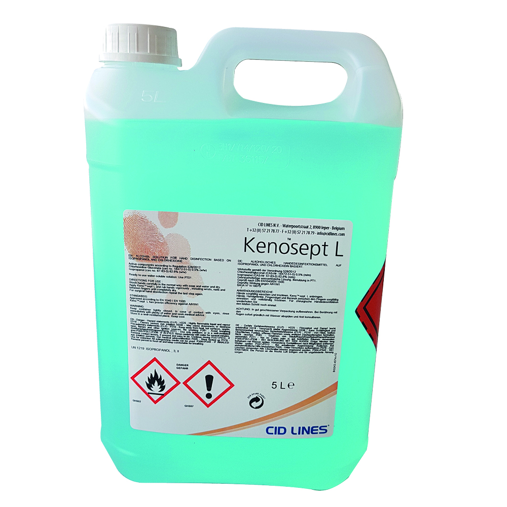 Kenosept L Handdesinfectie - Professionele Bescherming 4 x 5 Liter
