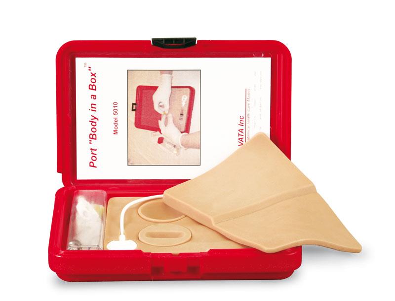 Port – "Body in a Box" IVAD Trainingsmodel - Compact en realistisch