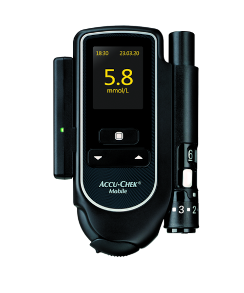 Roche Accu-Chek Mobile glucosemeter – Compact en innovatief