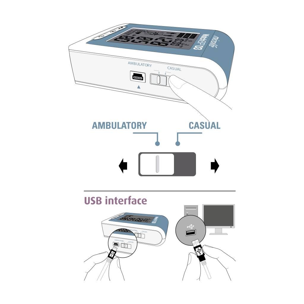 Microlife WatchBP 03 - comfortabele 24-uurs bloeddrukmeting