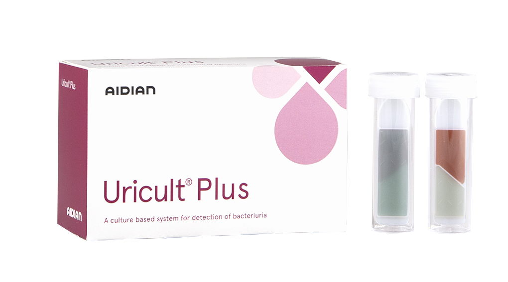 Aidian Uricult Plus, 10 Dipslides - Snelle Diagnose van Urineweginfecties