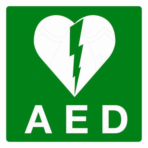 AED Locatie Sticker - Verhoog Hartveiligheid en Zichtbaarheid