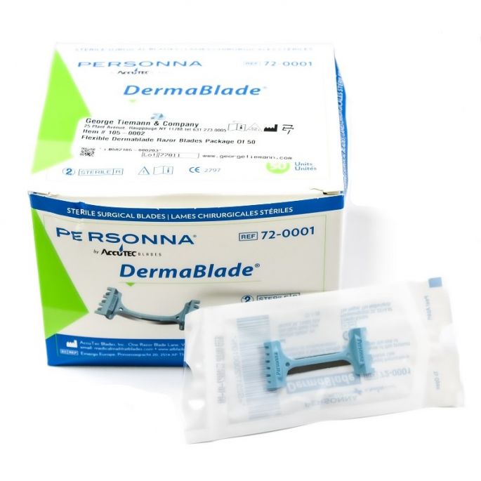 Personna Dermablade Scheermesjes voor Precieze Biopsies - 50 stuks