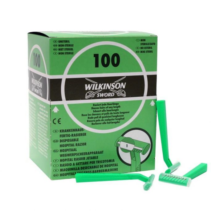 Wilkinson chirurgische wegwerp scheermesjes - 100 stuks