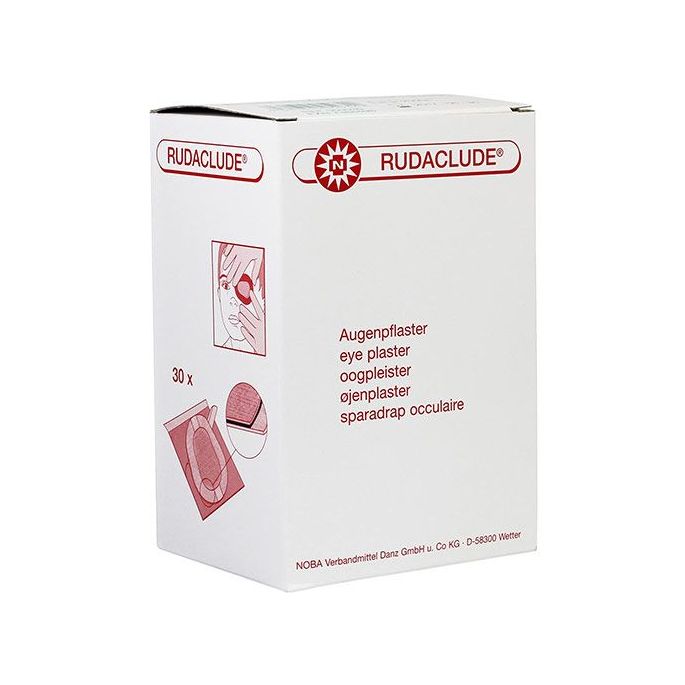Rudaclude oogpleister L, 30 stuks – Voor volwassenen