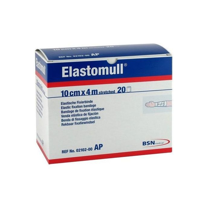 Elastomull 10 cm x 4 m, 20 rollen
