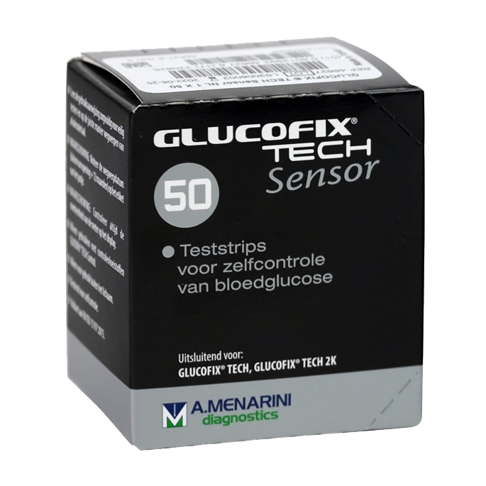 GLUCOFIX TECH Sensoren 50 Stuks | Nauwkeurige Bloedglucosemeting