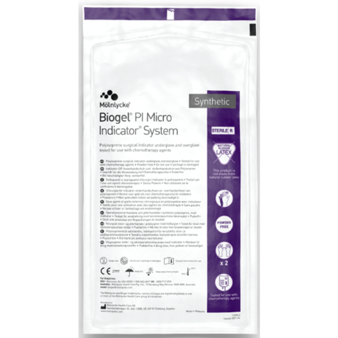 Biogel PI Micro Indicator System 7.5 Chirurgische Handschoenen - 2 x 25 ...