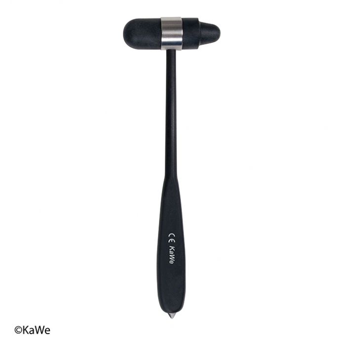 KaWe Reflexhamer Colorflex 21cm Zwart - Professioneel Neurologisch Instrument
