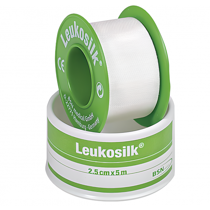 Leukosilk Hechtpleister op klem - Sterk en Huidvriendelijk voor ...