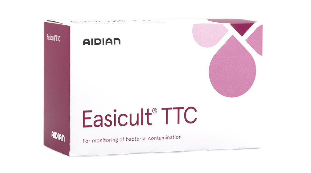 Aidian Easicult TTC PP, 10 dipslides – Totale bacteriegroei detecteren