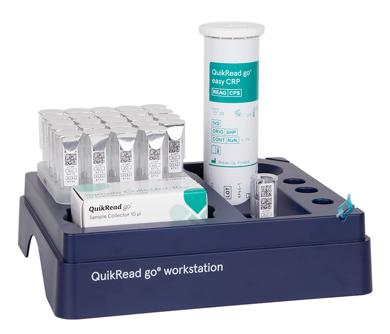 Aidian QuikRead go Workstation – Veilig opslaan en transporteren