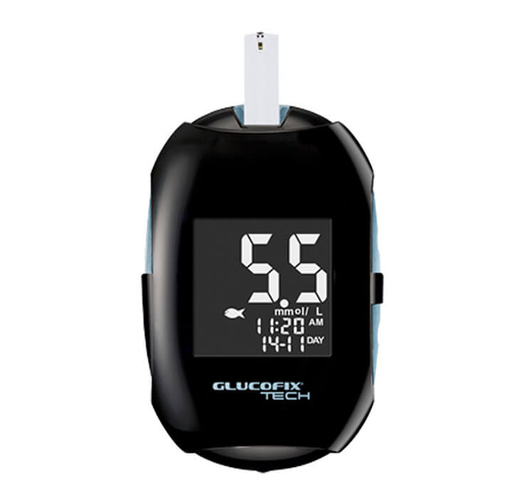 Bloedglucosemeter 20–600 mg/dL – GLUCOFIX TECH startpakket