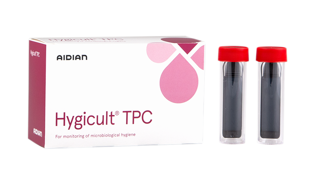 Aidian Hygicult TPC, 10 dipslides – Betrouwbare hygiënemonitoring