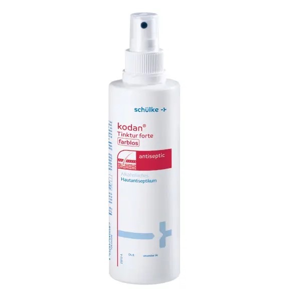Schülke Kodan Tincture Forte kleurloos 250 ml huiddesinfectie
