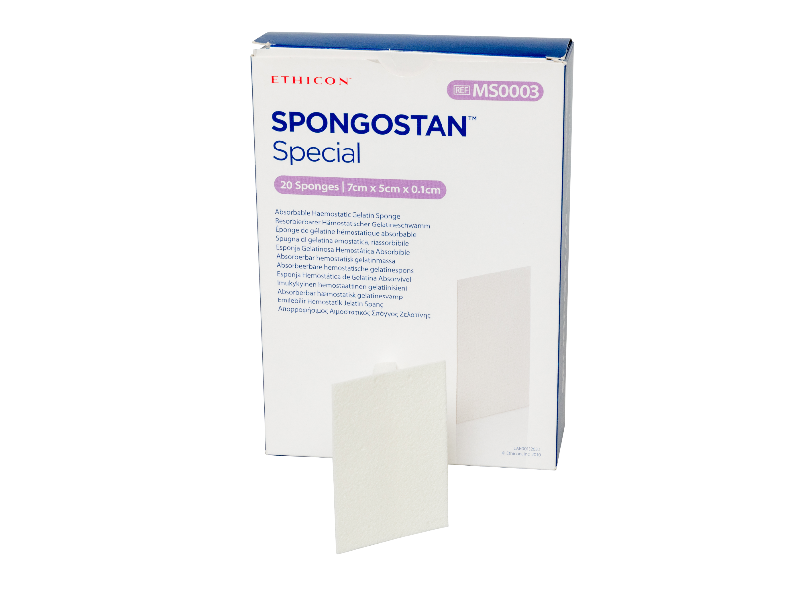Spongostan Sponge Special 20 stuks MS0003 - Professionele Hemostatische ...