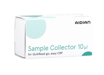 Aidian QuikRead go easy CRP sample collector 10 µl – 50 stuks
