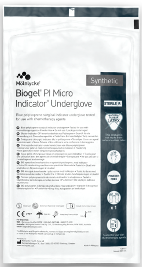 Biogel PI Micro Indicator Underglove 8.5 Chirurgische Handschoenen - 50 ...
