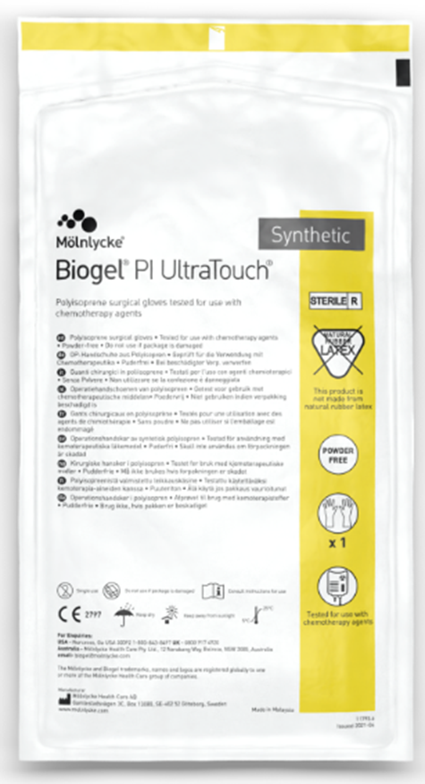 Biogel PI UltraTouch 7.5 Chirurgische Handschoenen - 50 stuks