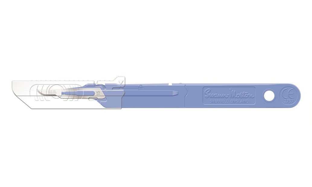 Swann Morton safety scalpel nr. 15 steriel (10 stuks)